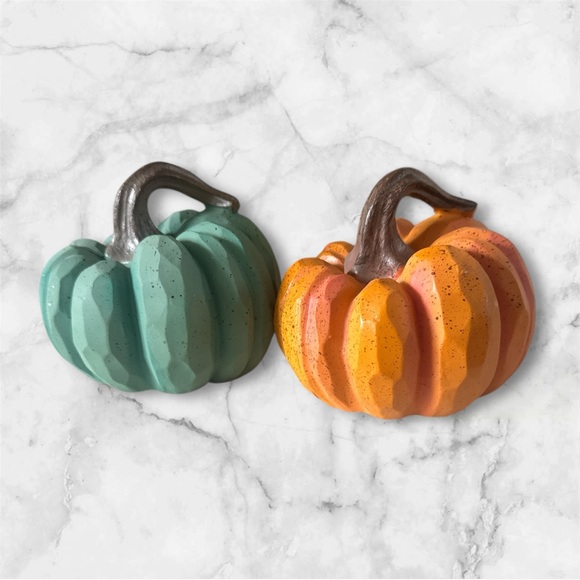 Wall Decor | Carved Pumpkin Decor Fall Autumn Resin Harvest Nwt | Poshmark